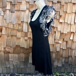 Marisa K | Dresses | Marisa K Little Black Dress W Shoulder Detail ...